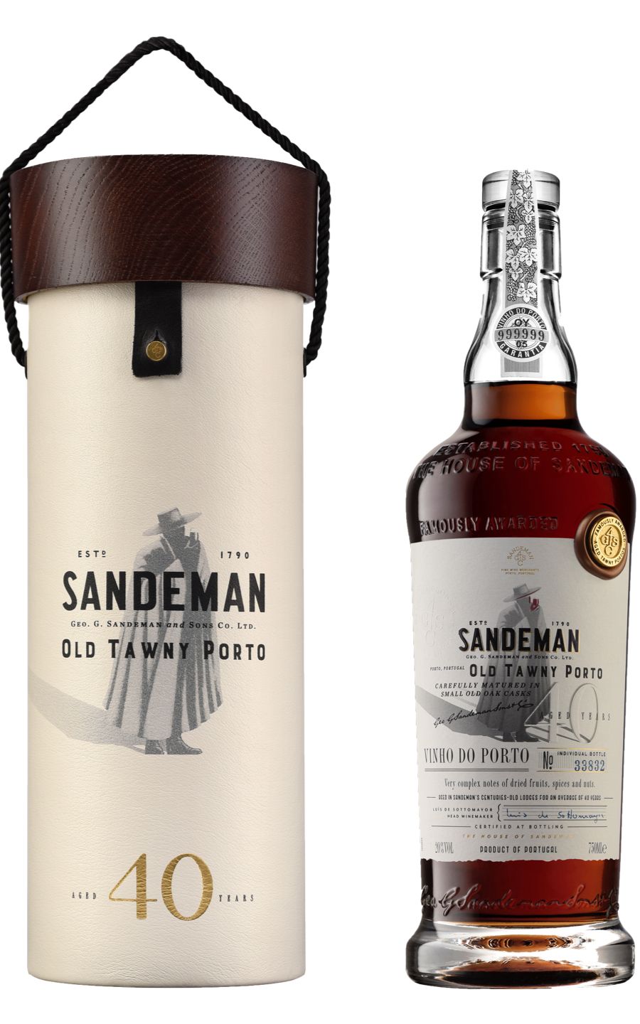 Sandeman 40 Year Old Tawny Port in Gift Box NV - Winedirect