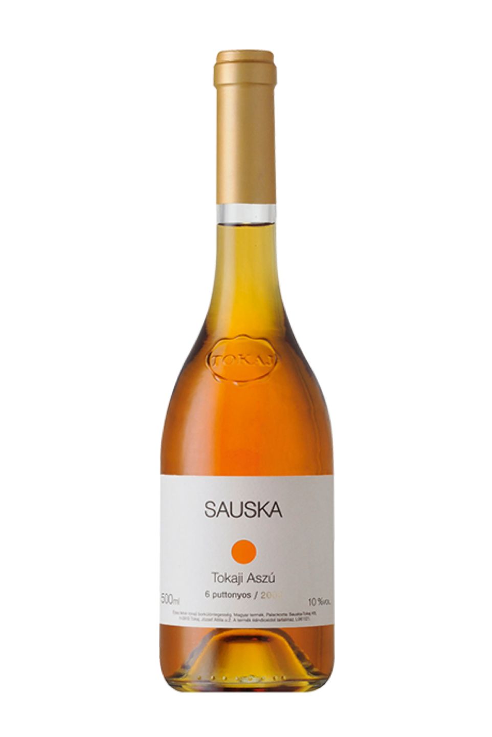Sauska Tokaji Aszú 6 Puttonyos 2003 (Half Litre) - Winedirect